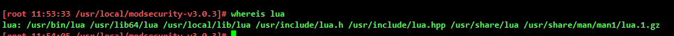 I Cannot Call The Lua Script In Modsecurity I Installed It Through The Command Luarocks Install 