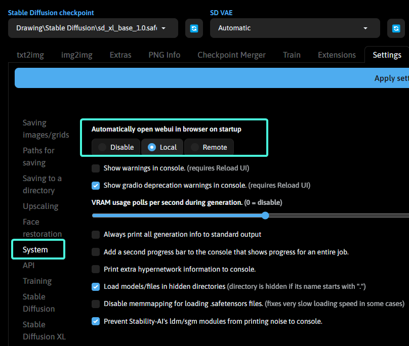 "Launching Web UI with arguments:" shows nothing · AUTOMATIC1111 stable-diffusion-webui ...
