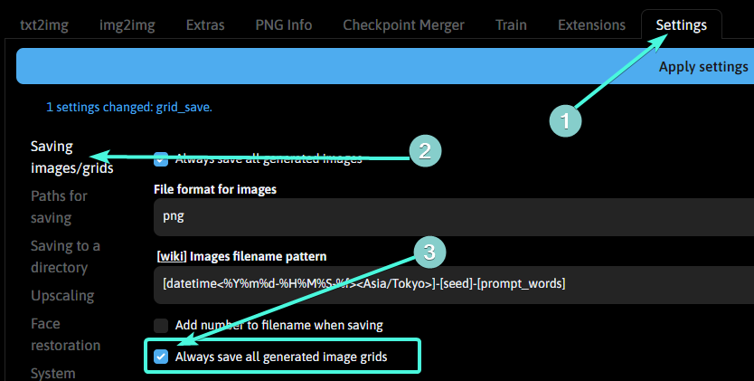 How to stop XYZ plot from saving sub portions of a grid · AUTOMATIC1111 stable-diffusion-webui ...