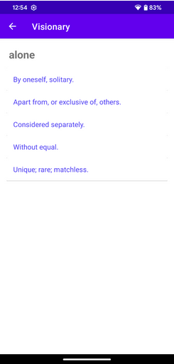 GitHub - mingiryu/visionary: A visual dictionary