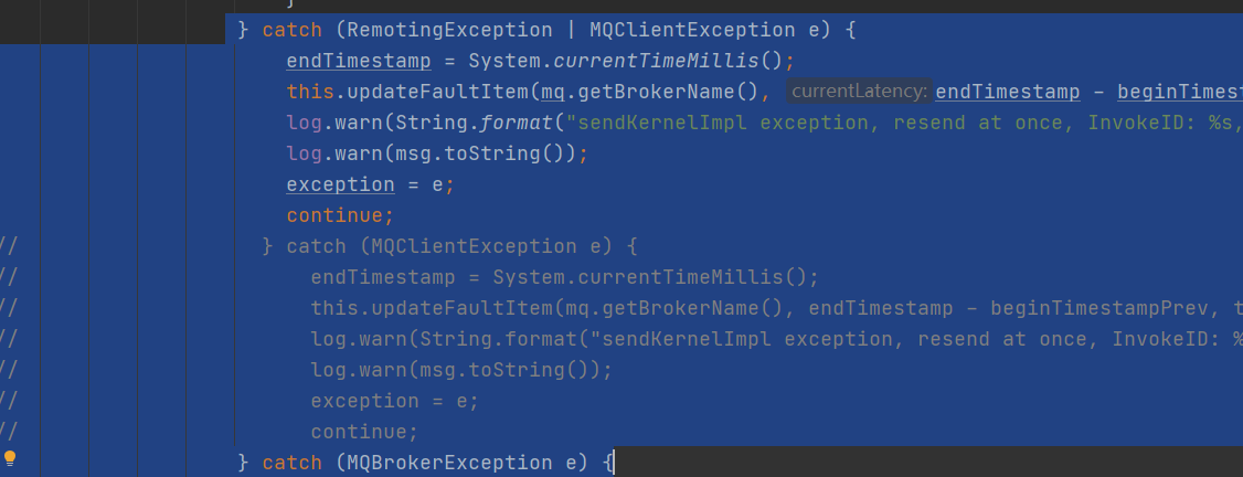 Exception Print In Senddefaultimpl Function In Defaultmqproducerimpl · Issue 3370 · Apache 