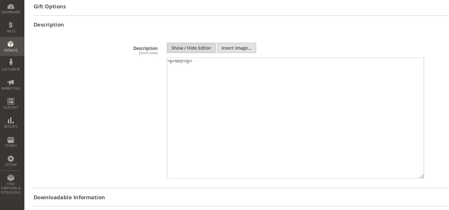 Attribute group "description" breaks product edit page in Magento admin · Issue #16295 · magento ...