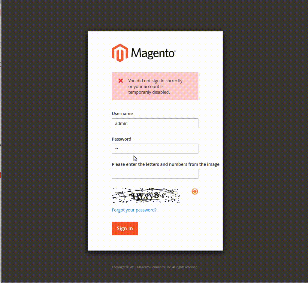 Magento 2 admin login Captcha error "Captcha is not defined" · Issue #16008 · magento/magento2 ...