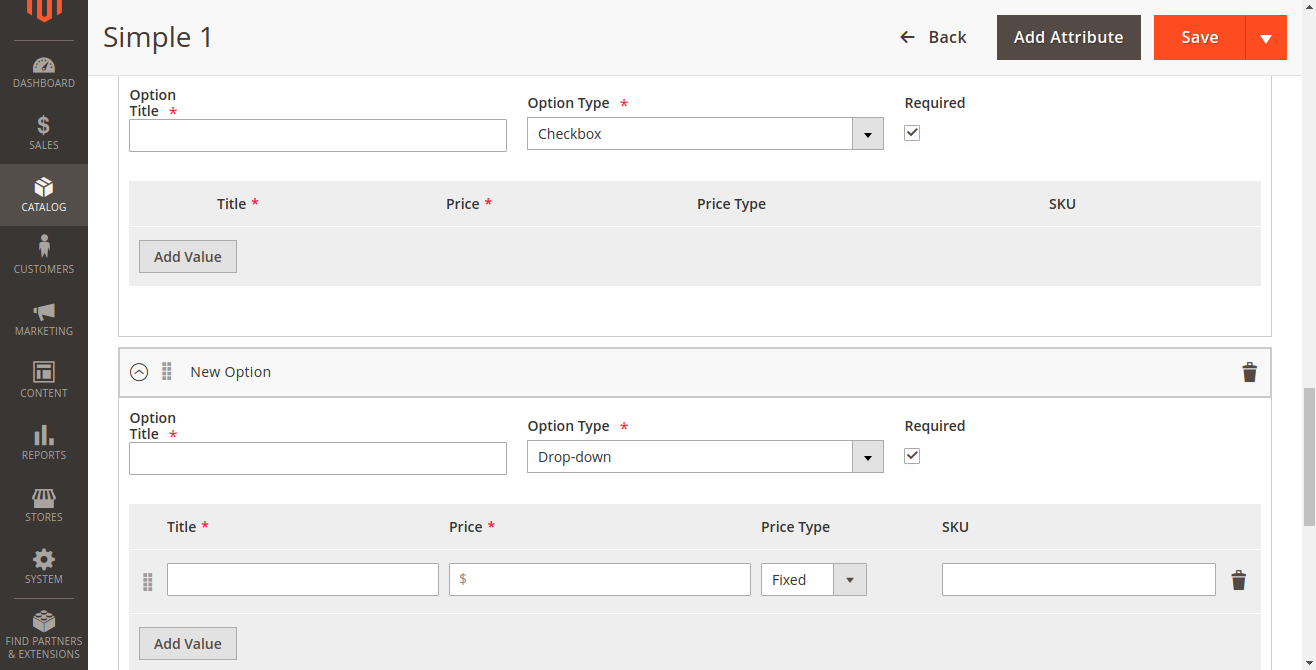 Magento CE 2.3.0: Design issue with custom option fields · Issue #21057 · magento/magento2 · GitHub