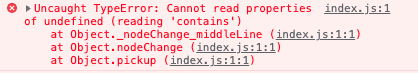 Cannot read properties of undefined (reading 'contains') · Issue #1077 ...