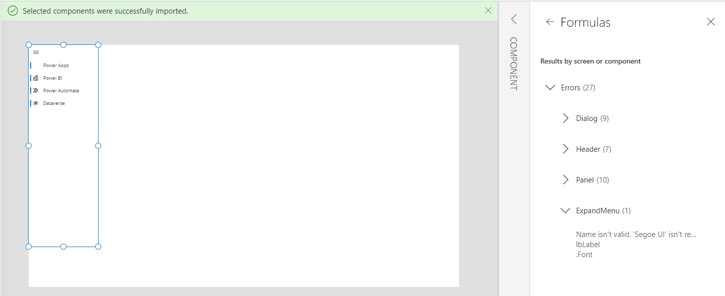 [BUG]: Black Background in Component Library Object Panel · Issue #295 · microsoft/powercat ...