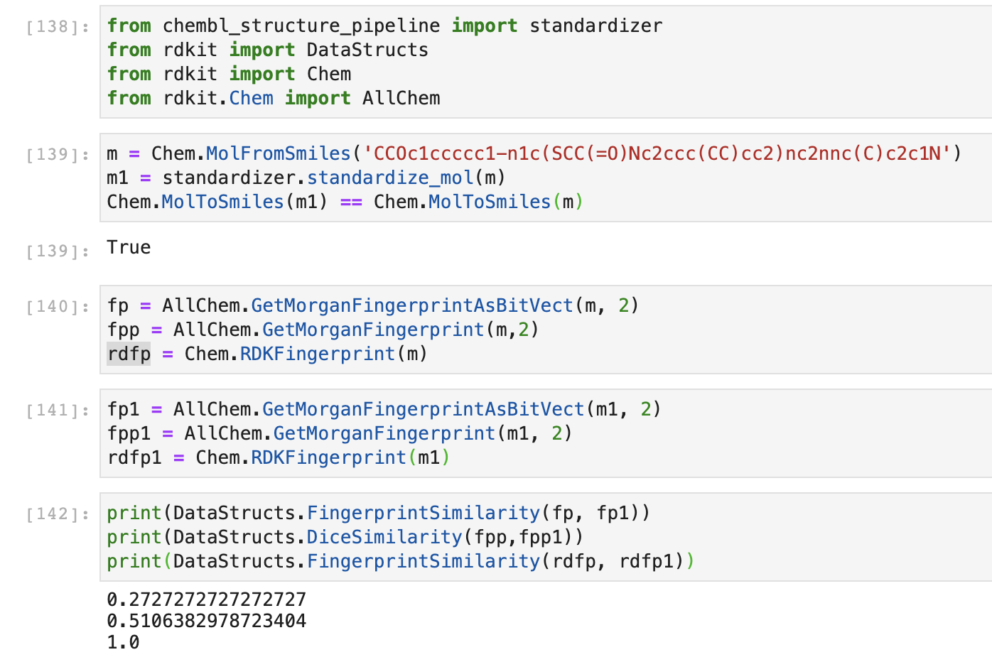 Standardisation will change ECFP largely · Issue #23 · chembl/ChEMBL_Structure_Pipeline · GitHub
