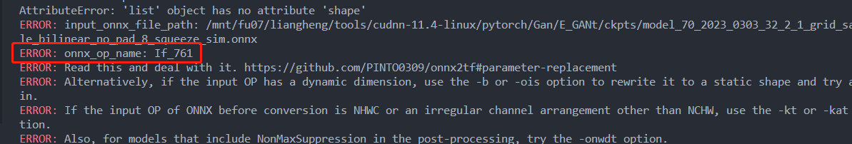 Elegant If Erroronnxopnameif761 · Issue 223 · Pinto0309onnx2tf · Github