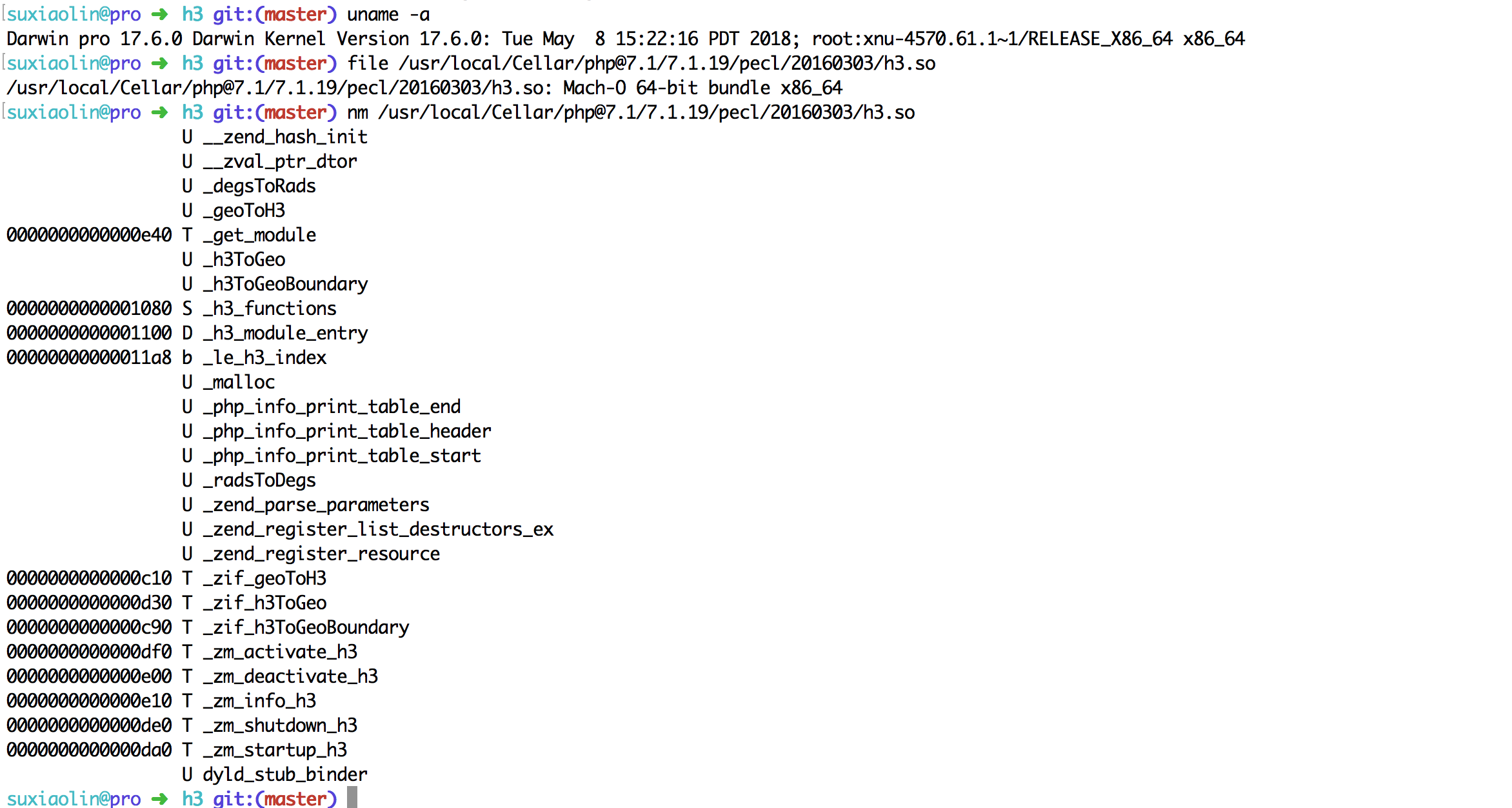 helping to integrate h3 to php · Issue #95 · uber/h3 · GitHub