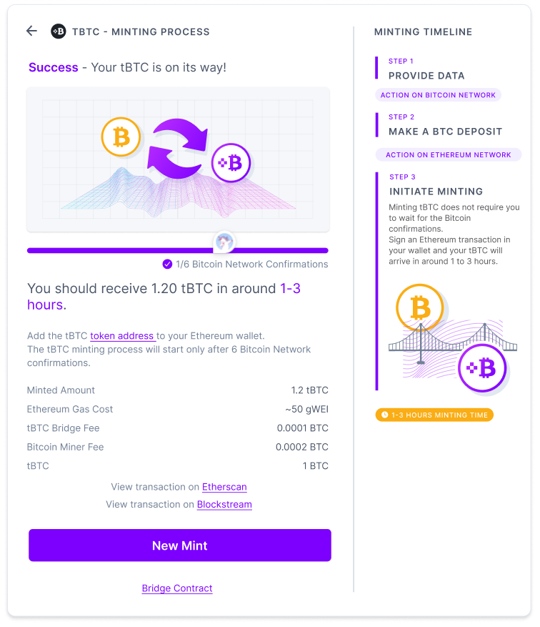 Make it easier to track confirmations of a deposit · Issue #429 · threshold-network/token ...