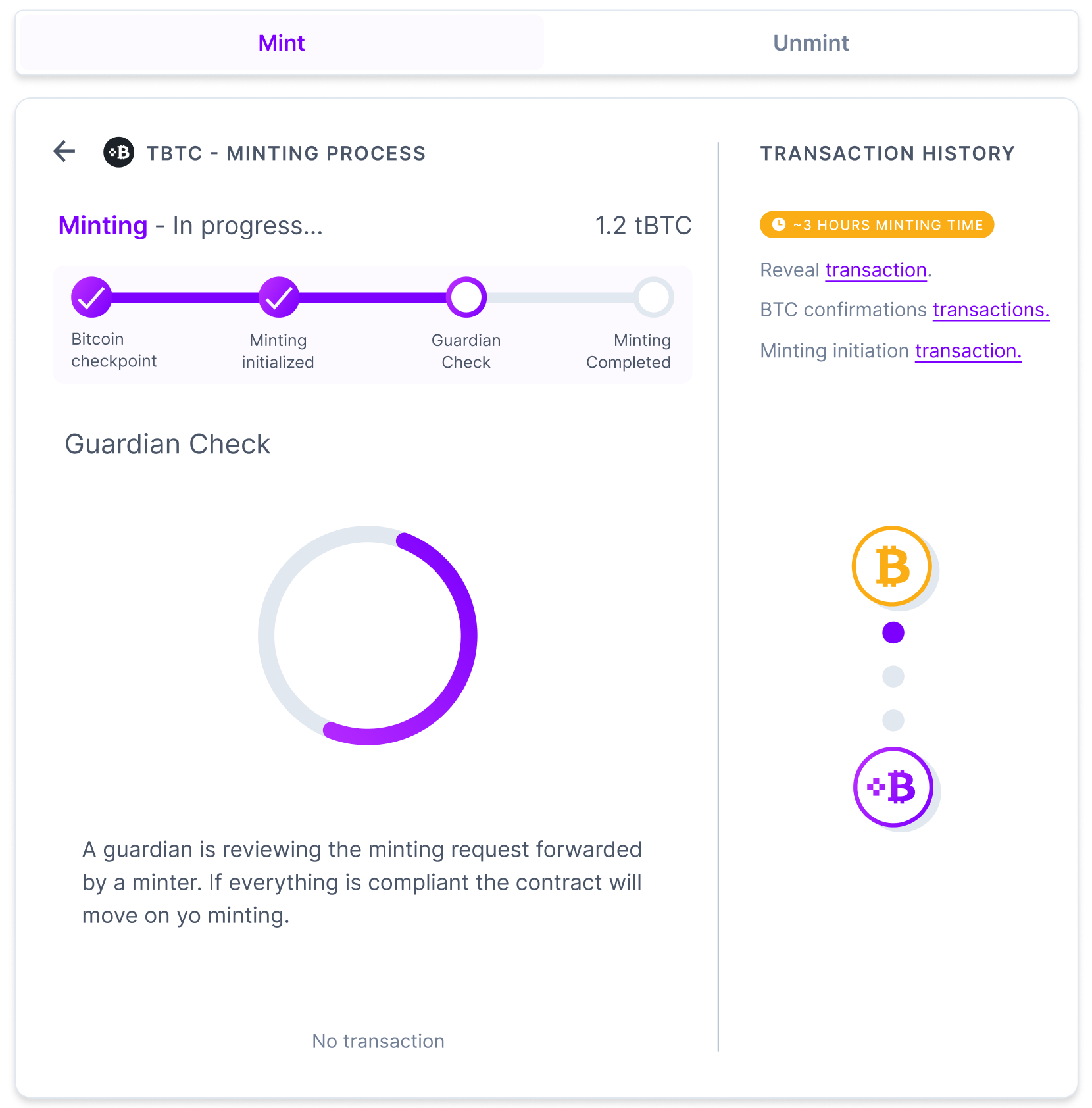 Show the minting progress · Issue #448 · threshold-network/token-dashboard · GitHub
