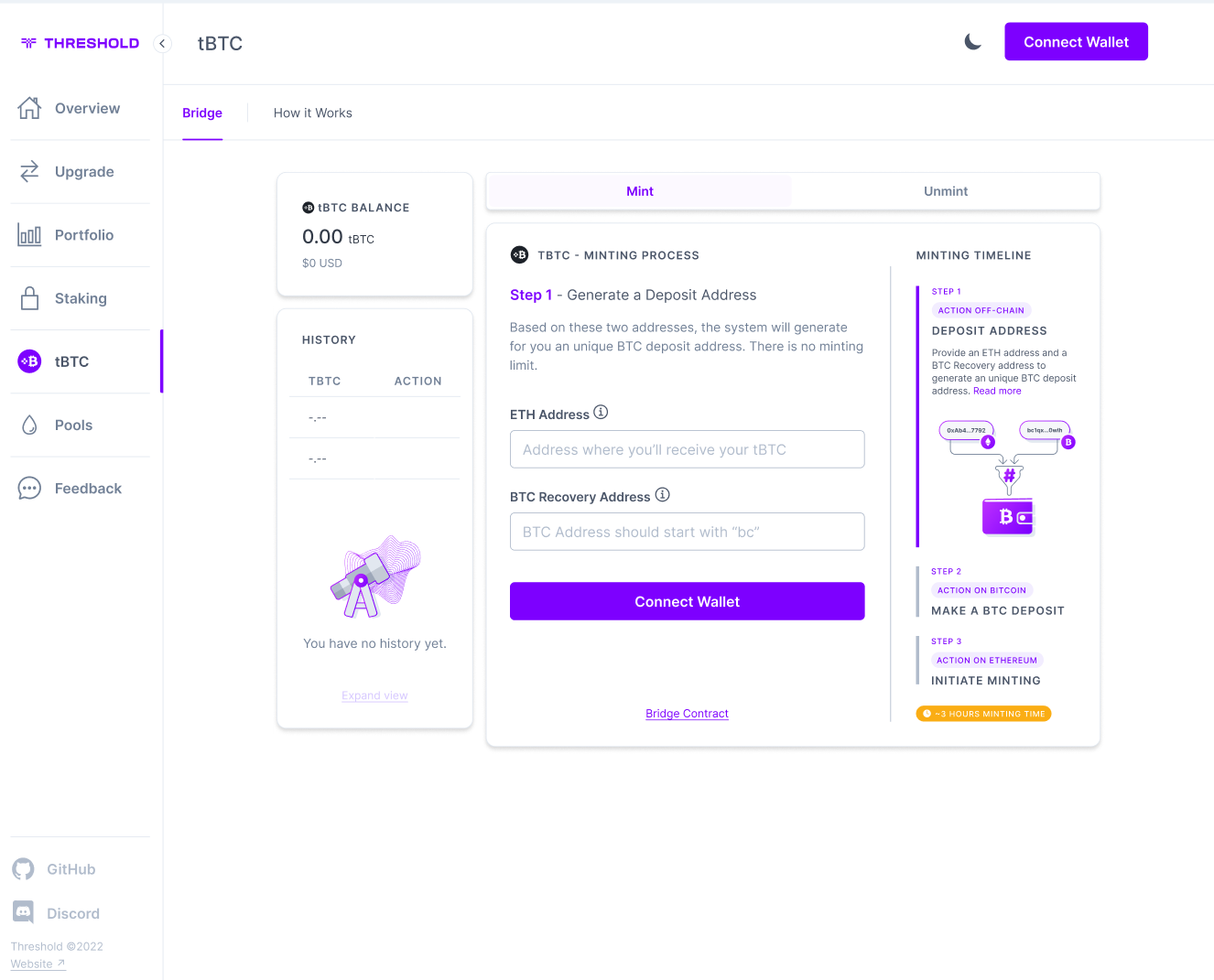 Design: Exploration for tBTC dApp Stats · Issue #466 · threshold-network/token-dashboard · GitHub