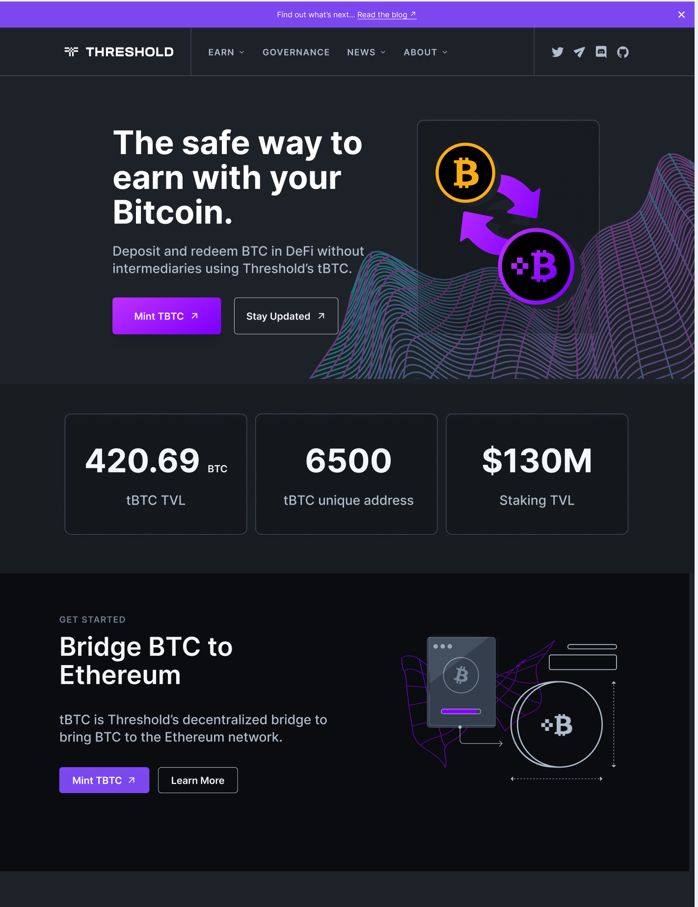 Design: Exploration for tBTC dApp Stats · Issue #466 · threshold-network/token-dashboard · GitHub