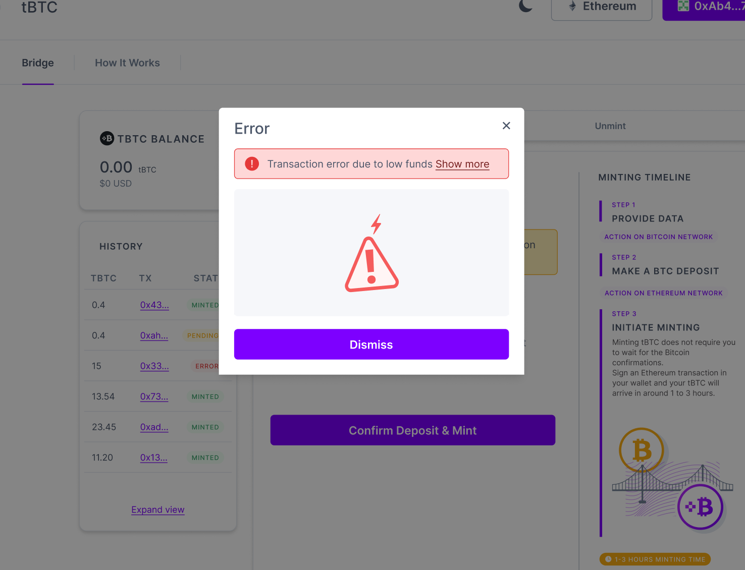 Resume a deposit · Issue #457 · threshold-network/token-dashboard · GitHub