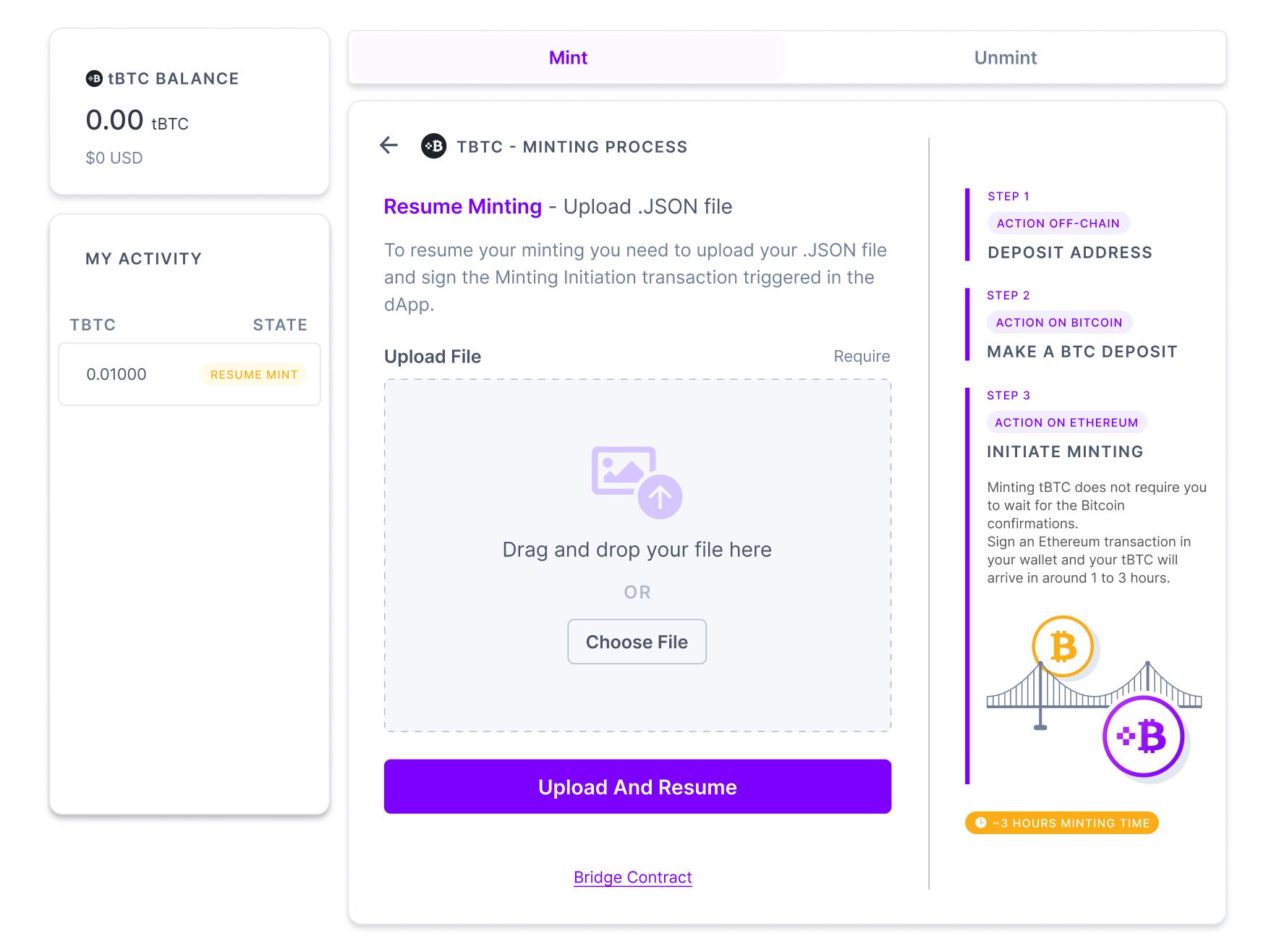 Resume a deposit · Issue #457 · threshold-network/token-dashboard · GitHub