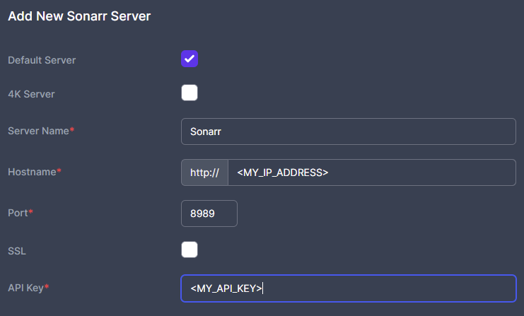 Cant Connect To Sonarr · Issue 1066 · Sctoverseerr · Github