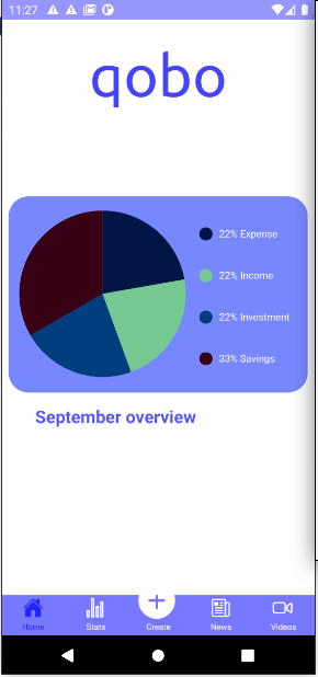 GitHub - occiandiaali/qobo-finance-tracker: React Native CLI using data ...