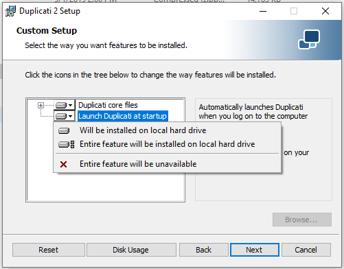 Please make autorun link in Windows for current user not for all (ask for default behavior ...