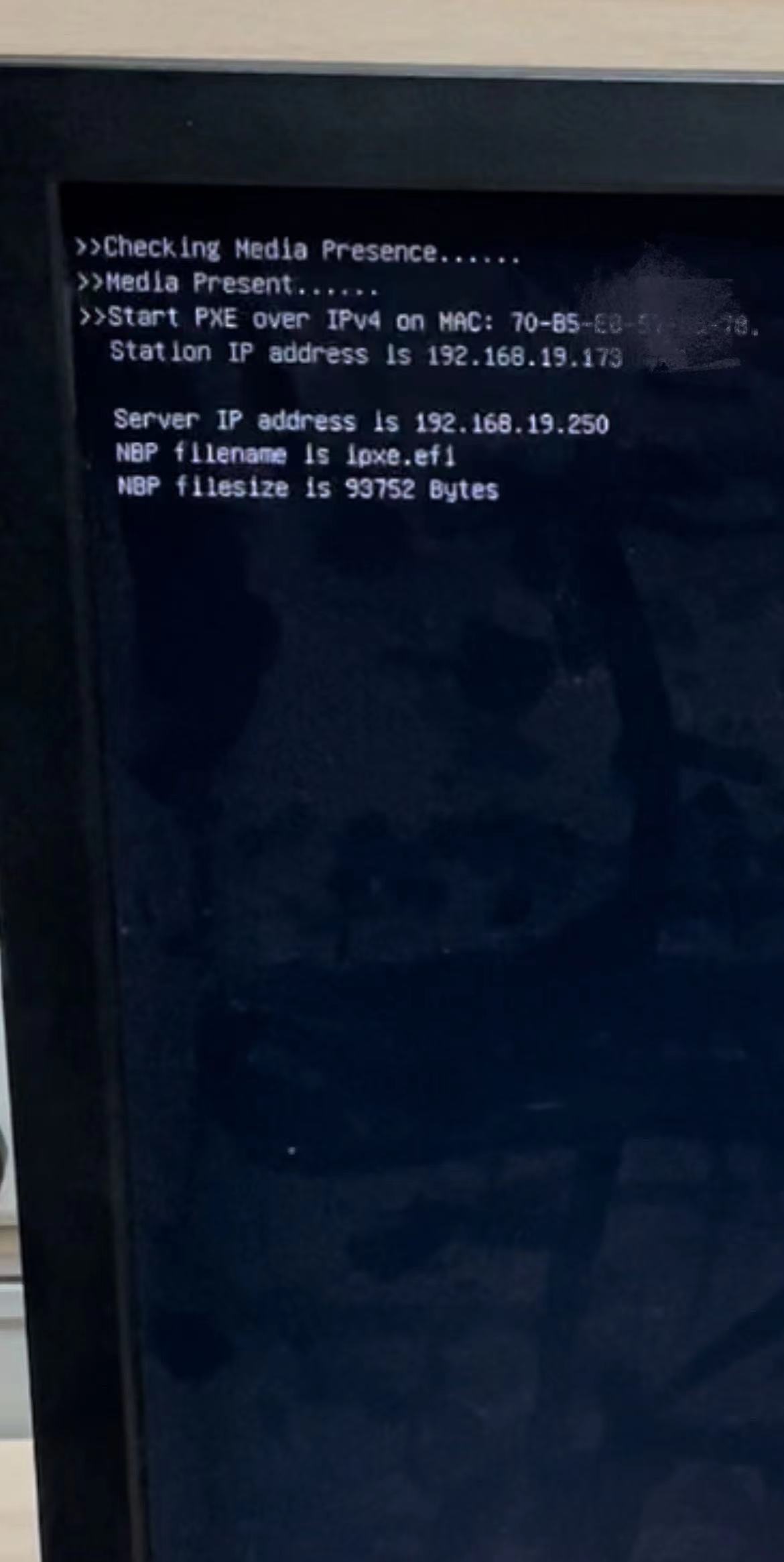 Client cannot boot after download NBP file · ipxe ipxe · Discussion #500 · GitHub