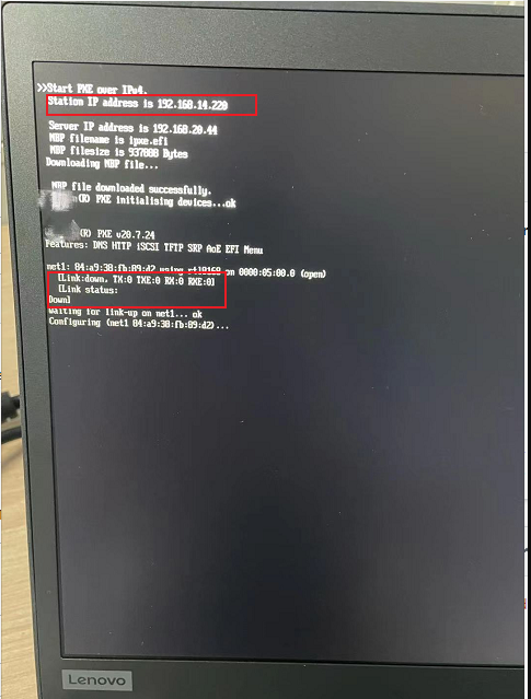 Lenovo T14 iPXE boot failed · Issue #609 · ipxe/ipxe · GitHub