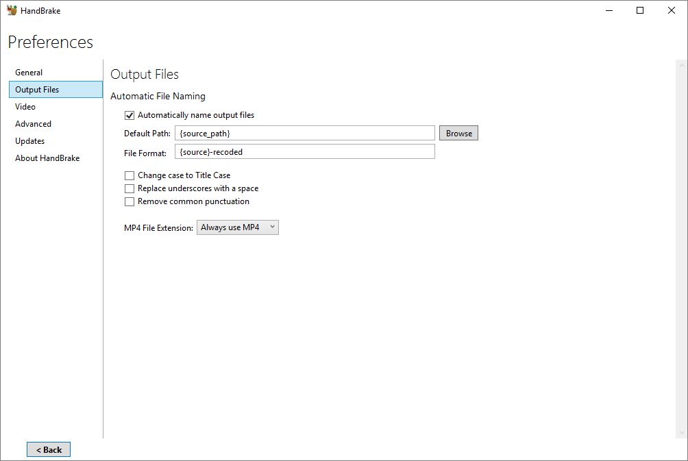 [Feature request] "Same Path as Source" option · Issue #1328 · HandBrake/HandBrake · GitHub