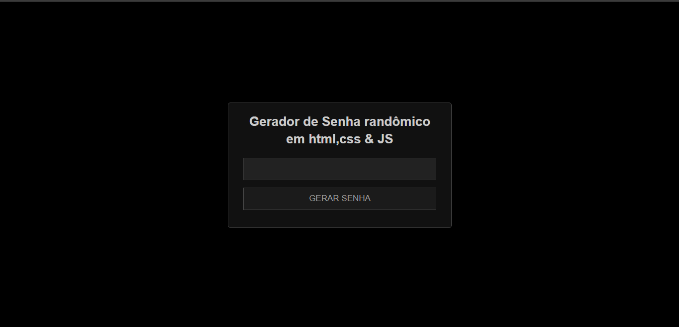 GitHub - DanielSandrin/GeradorDeSenha