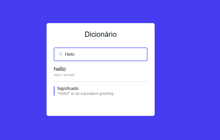 GitHub - DanielSandrin/DicionarioIngles
