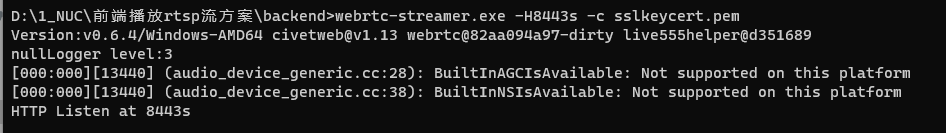 How to use HTTPS requests instead of HTTP · mpromonet webrtc-streamer · Discussion #618 · GitHub
