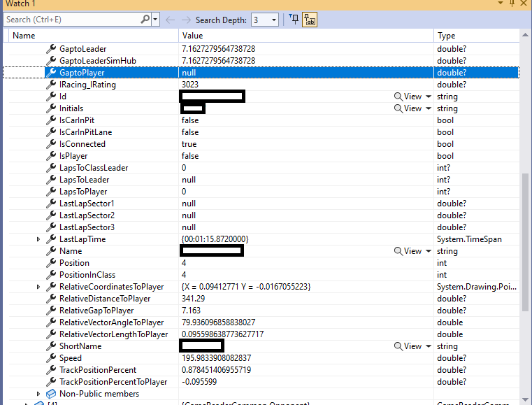 GapToPlayer is null · Issue #1397 · SHWotever/SimHub · GitHub
