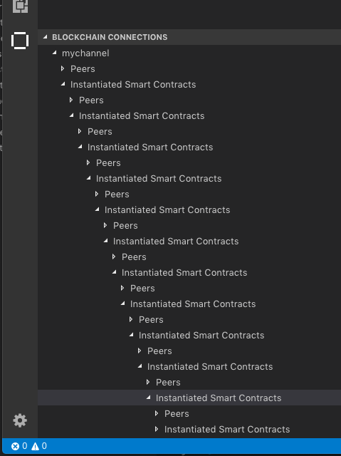 If The Extension Fails To Getmetadata It Should Stop Building The Tree · Issue 370 · Ibm