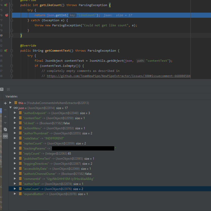 Likes aren't shown in the YT videos comments · Issue #6323 · TeamNewPipe/NewPipe · GitHub