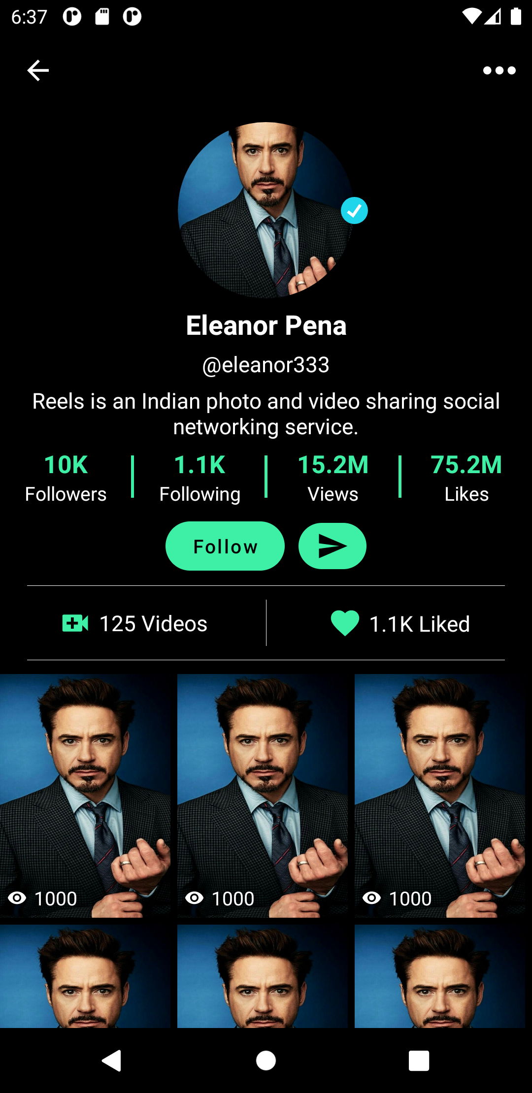 GitHub - thangadurai-selvaraj1/Reels-Clone-UI-Android