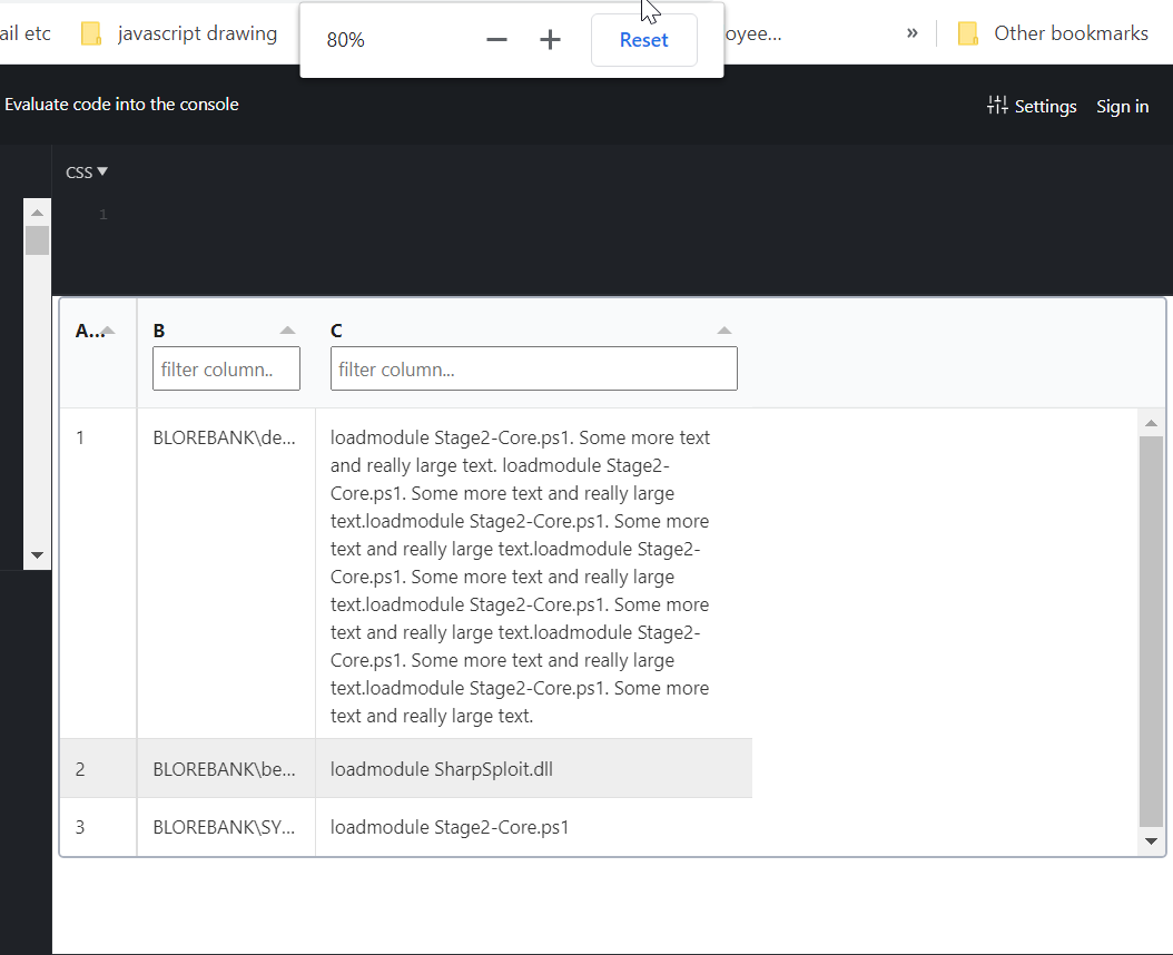 Unnecessary vertical scroll-bar appears sometimes. · Issue #2975 · olifolkerd/tabulator · GitHub