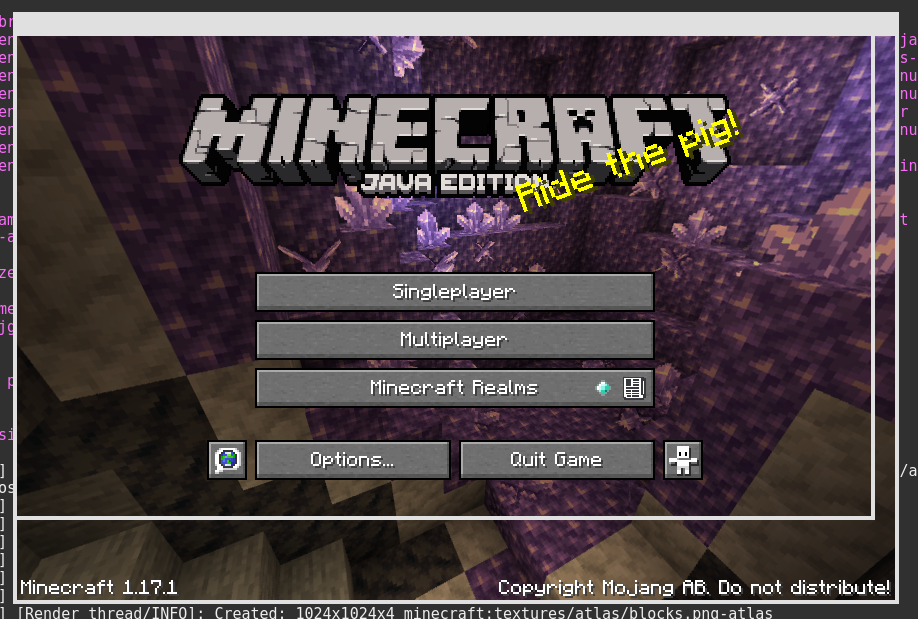 Unable to start minecraft. · Issue #10 · Admicos/minecraft-wayland · GitHub