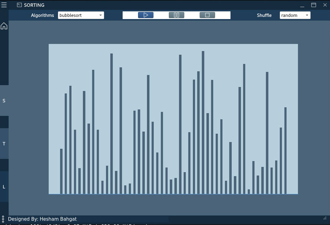 GitHub - HeshamBahgat/visualizer_tool: Visualize basic sorting and tree ...