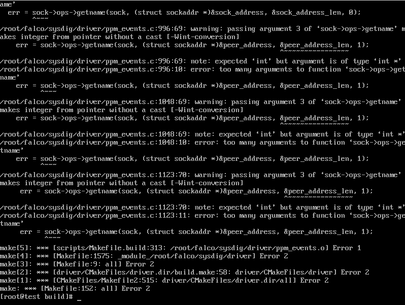 Driver Fails to Compile on Fedora 28 · Issue #1165 · draios/sysdig · GitHub