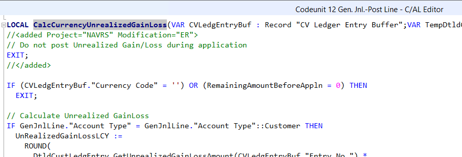 [Event Request] Codeunit 12 - OnBeforeCalcCurrencyUnrealizedGainLoss · Issue #3473 · microsoft ...