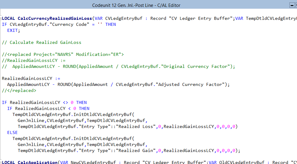 [Events Request] Codeunit 12 - OnBeforeCalcCurrencyRealizedGainLoss ...