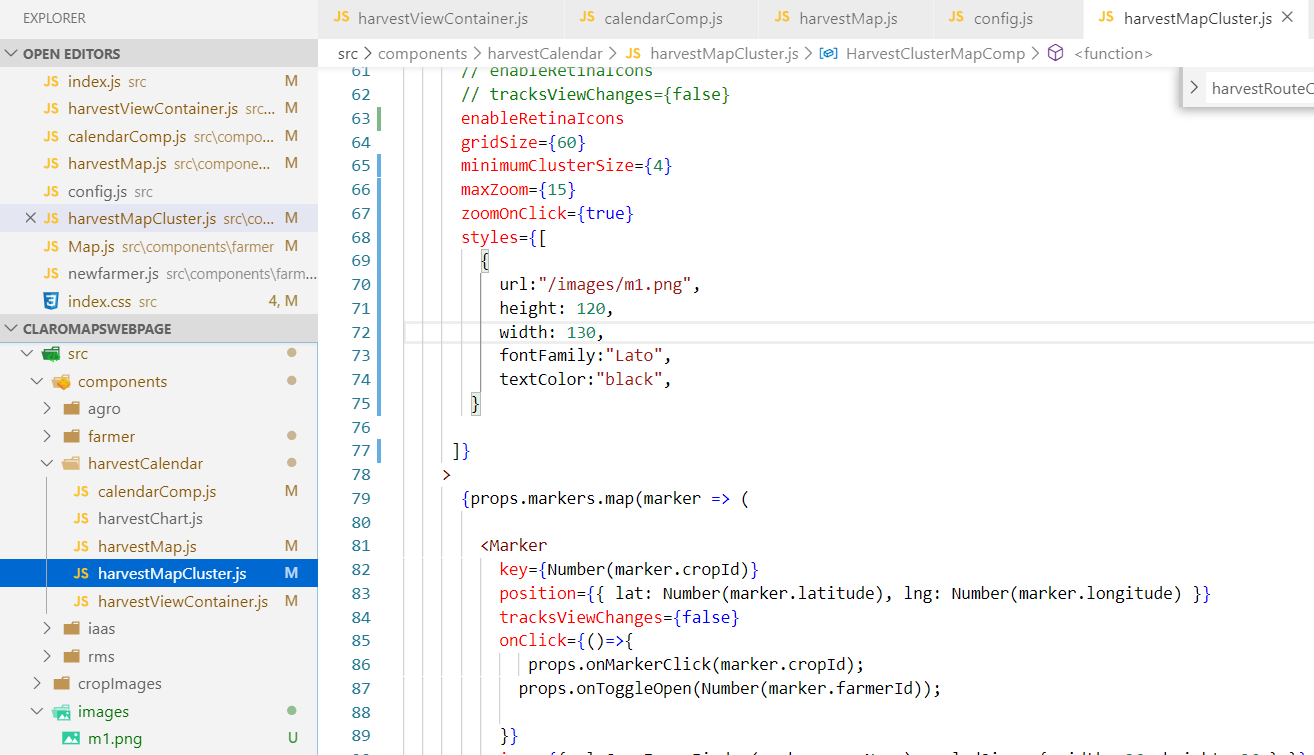 MarkerCluster custom image is not replaced · Issue #637 · tomchentw/react-google-maps · GitHub