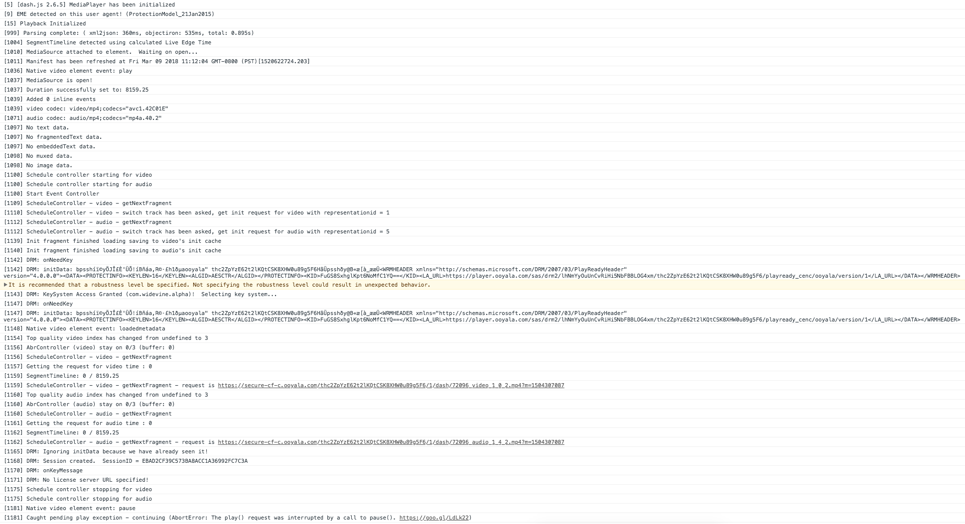 Help With Slow Parsing · Issue 36 · Videojsvideojs Contrib Eme · Github