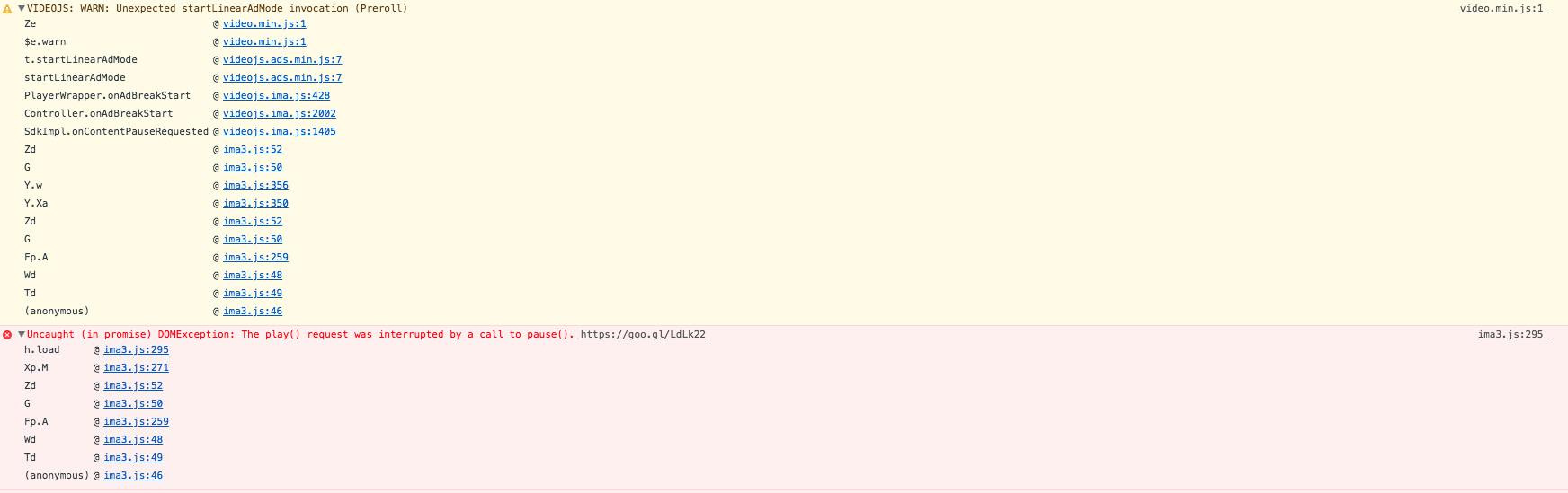 After ad play can not to resume HLS at TV application · Issue #601 ...