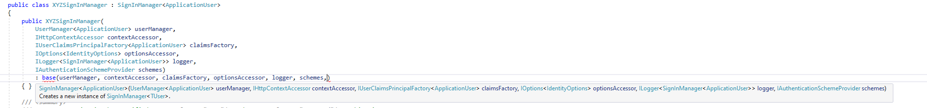Signinmanager Missingmethodexception · Issue 21164 · Dotnetaspnetcore · Github