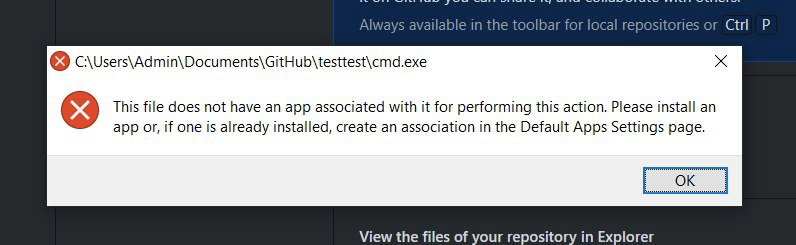 Cannot Show In Explorer In Some Projects · Issue 10187 · Desktopdesktop · Github