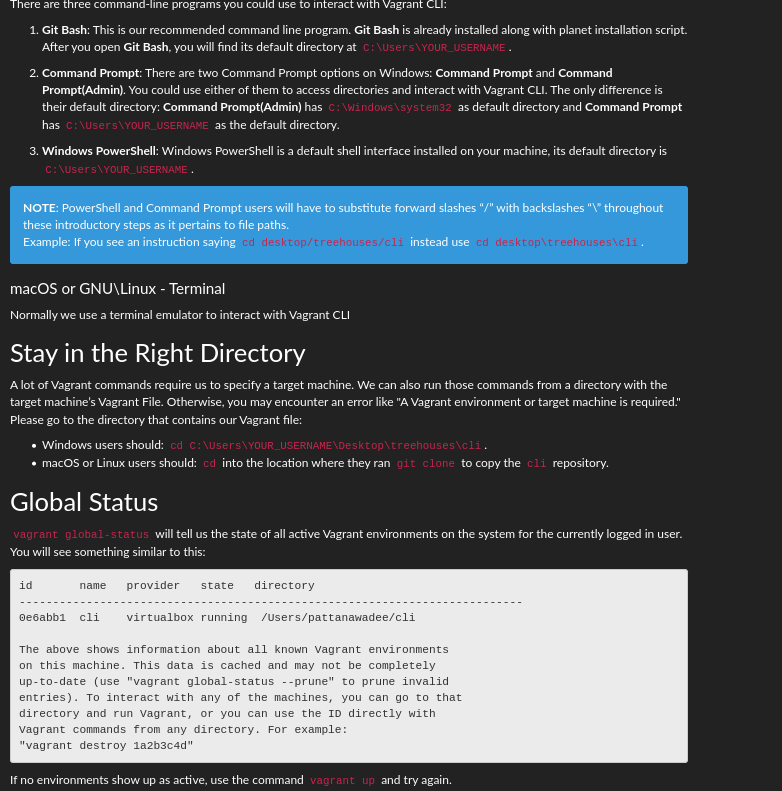 Step 4 Clarification Steps Needed · Issue #615 · treehouses/treehouses.github.io · GitHub