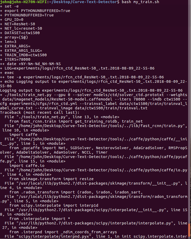 ImportError: No module named decorator · Issue #14 · Yuliang-Liu/Curve-Text-Detector · GitHub