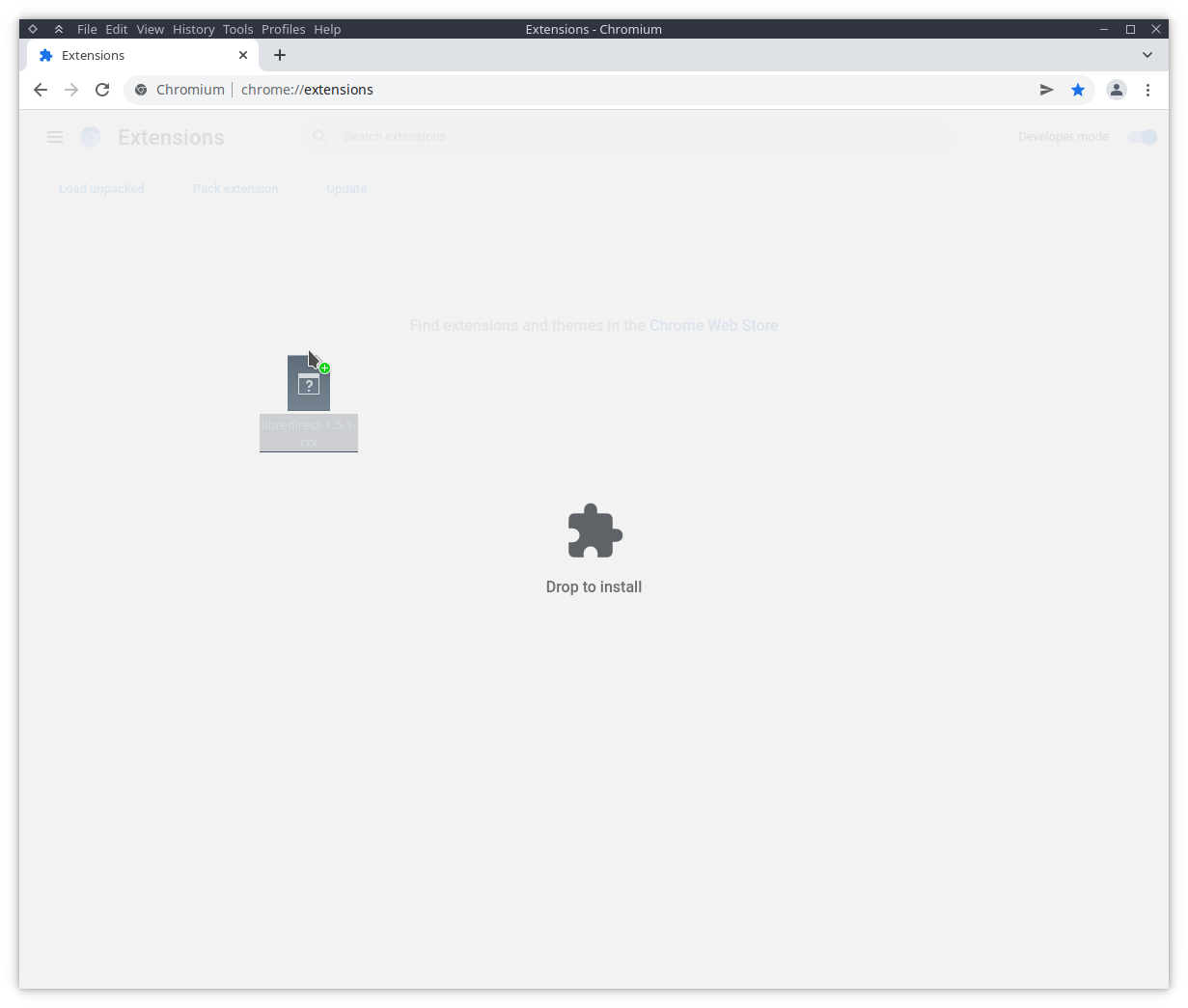 [Chrome] Manifest issue(s) preventing installation · Issue #106 · libredirect/browser_extension ...