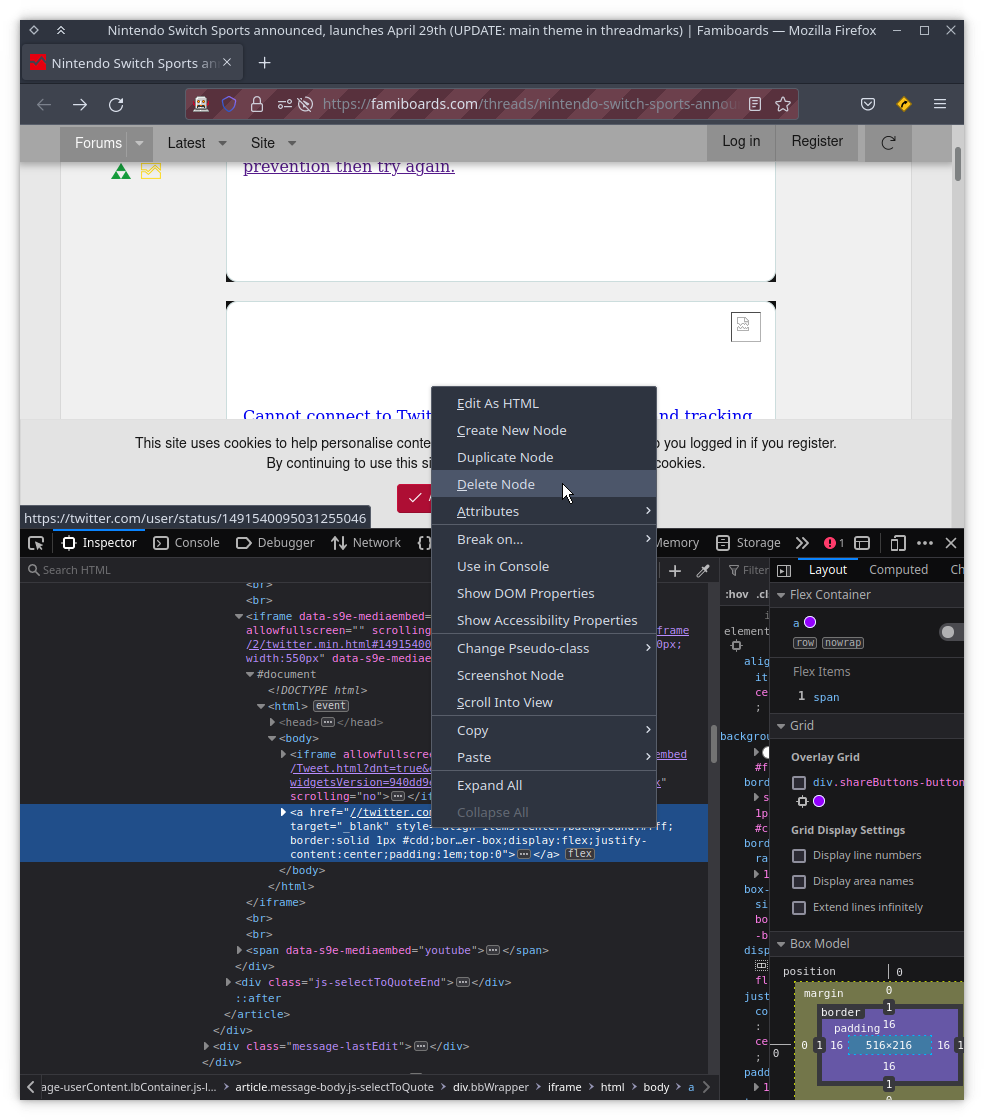 Nitter embeds broken · Issue #183 · libredirect/browser_extension · GitHub