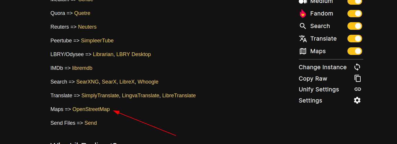 Show Source Urls That Will Be Redirected · Issue 553 · Libredirectbrowserextension · Github 