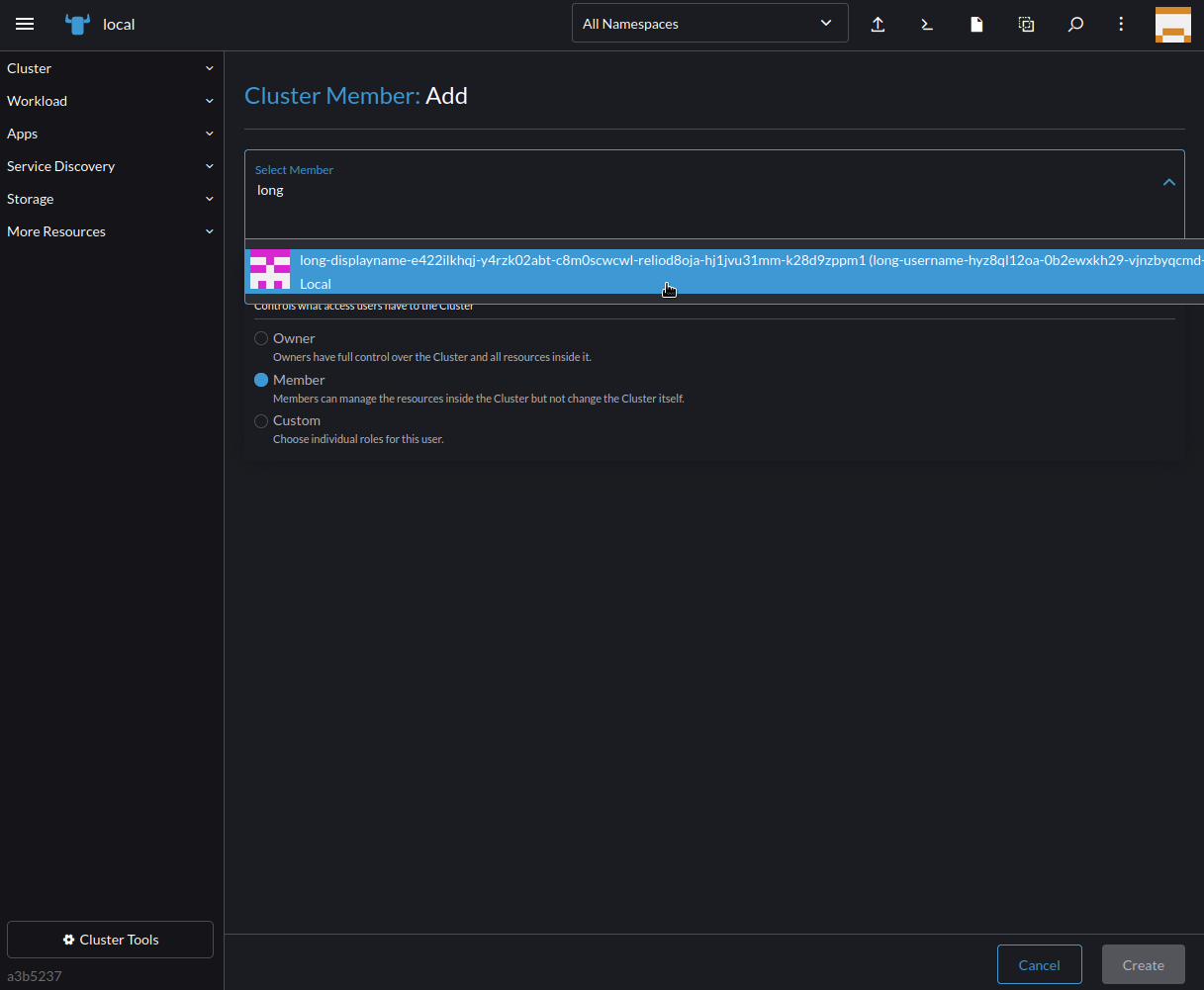 Long user/display names will overflow the SelectPrincipal container · Issue #6925 · rancher ...