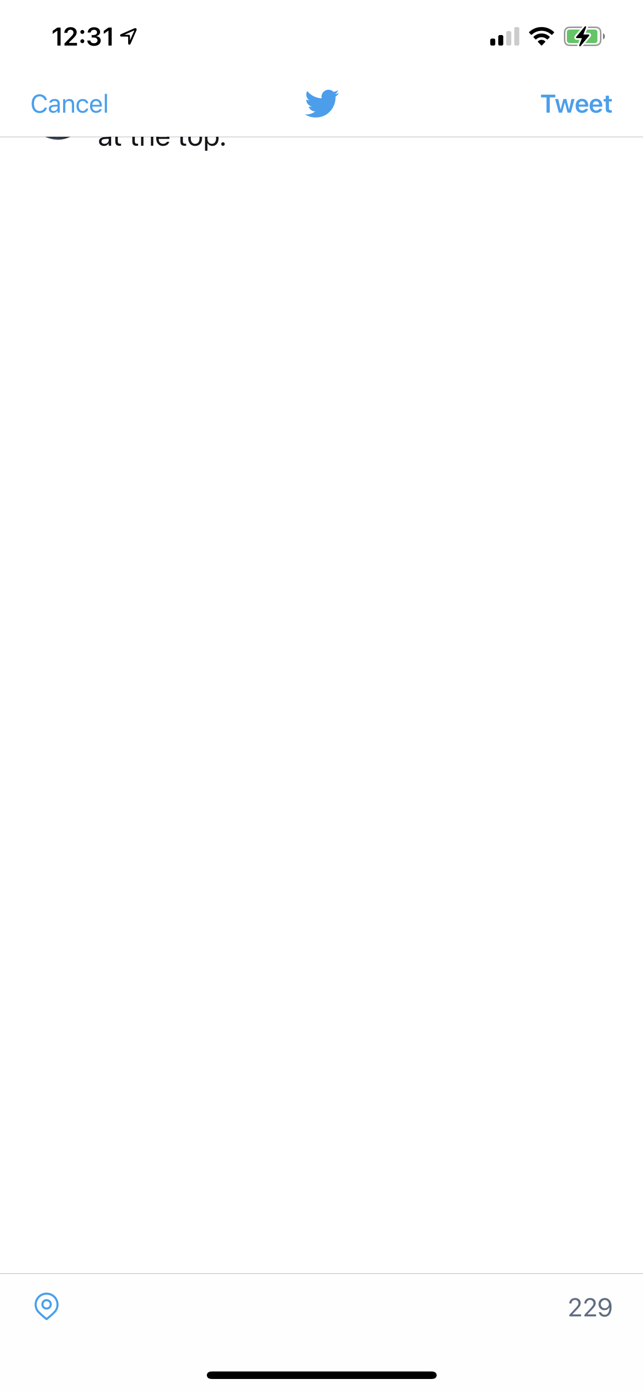 Share.shareSingle's Twitter popup cuts off profile picture and message ...